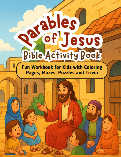 The Parables of Jesus Bible Activity Book – New8Store