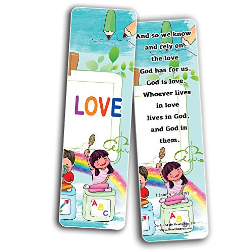 NewEight Christian Learning For Kids: Developing Character Bookmarks S ...