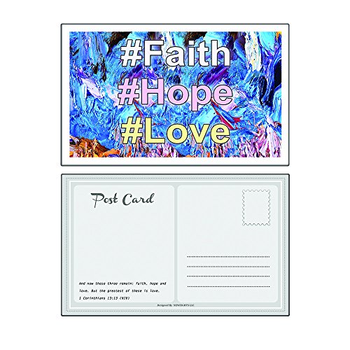 New Christian Inspirational Bible Verses Postcards Cards - How Great i ...