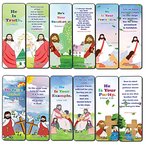 Jesus Throughout the Bible Bookmarks Series 9 – New8Store