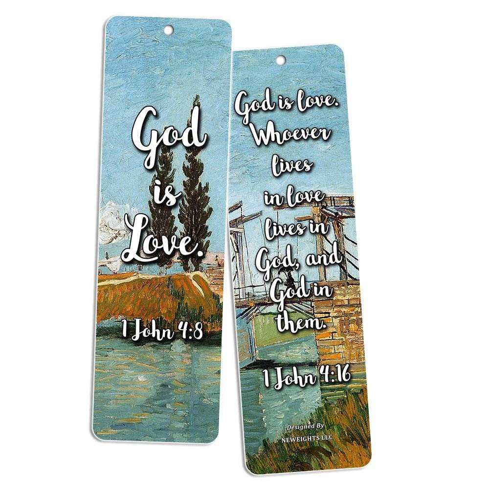 Bible Bookmarks - God is Love – New8Store