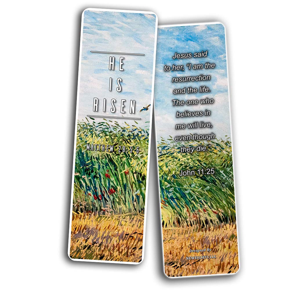 Bible Bookmarks - Jesus has Risen – New8Store