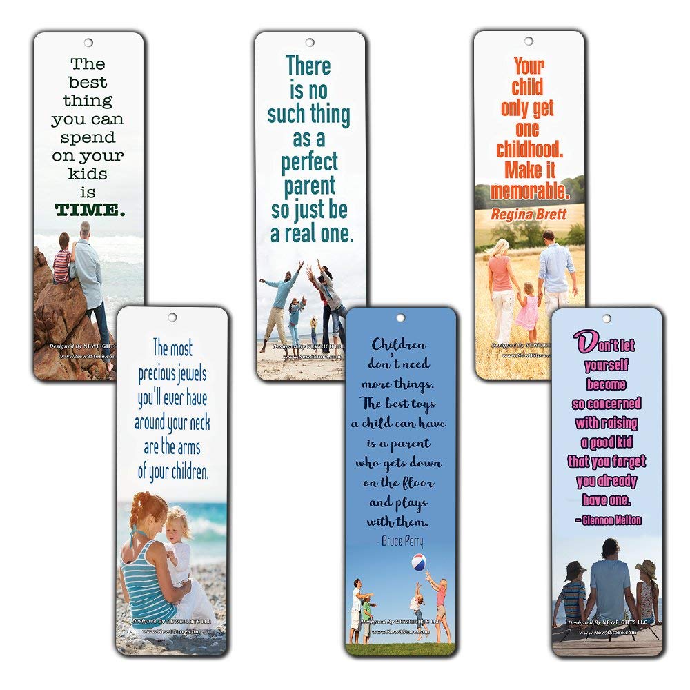 Family Quotes Parenting Love Bookmarks (60-Pack) – New8Store