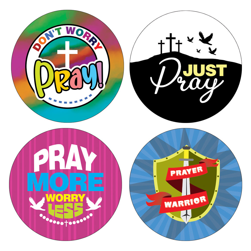 Christian Prayer Stickers for Kids (20-Sheet) – New8Store